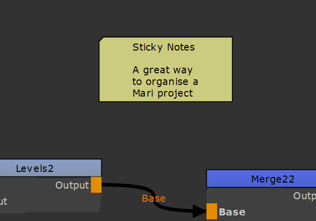 Sticky Noteノード