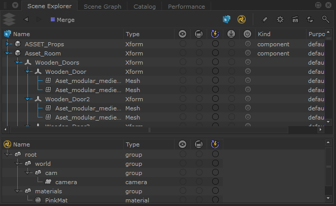 Scene Management With The Scene Explorer