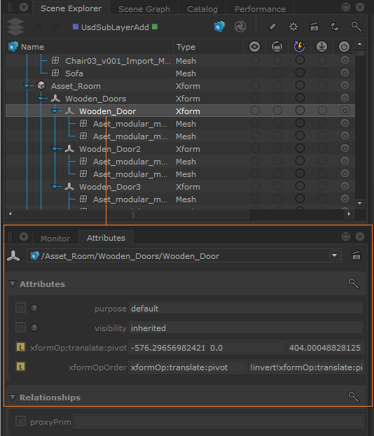 Scene Management With The Scene Explorer