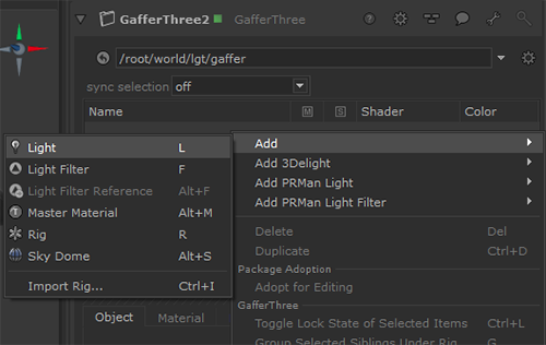Setting up USD Lights