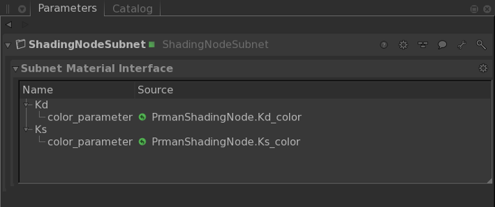 Using a Network Shading Node