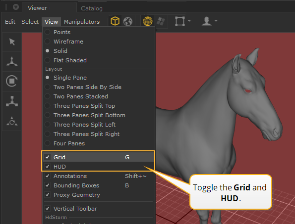 Customizing the Viewport