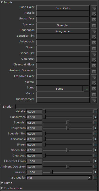 Setting Shader Details