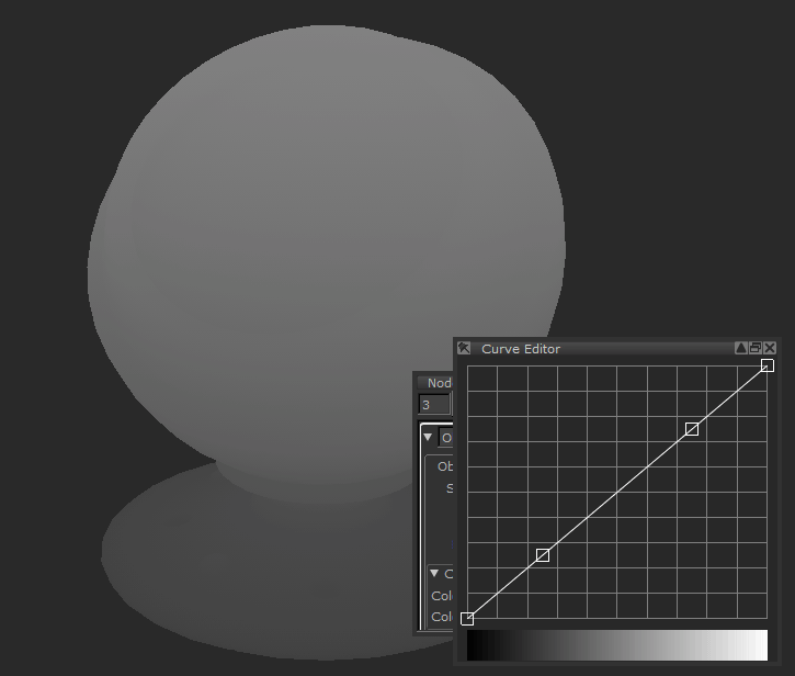 Object Space Linear Gradient Node