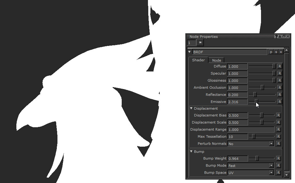 BRDF (Shader Network) Node