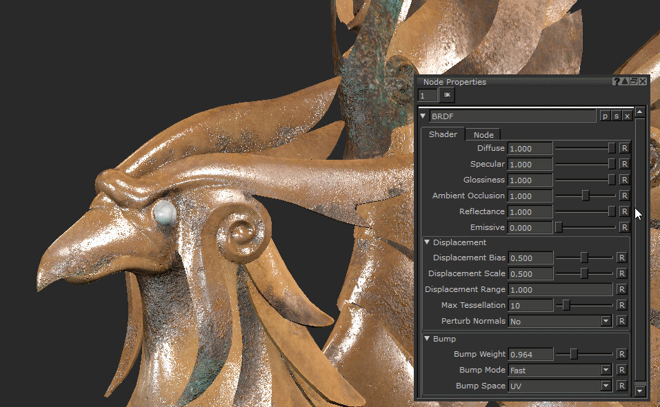 BRDF (Shader Network) Node
