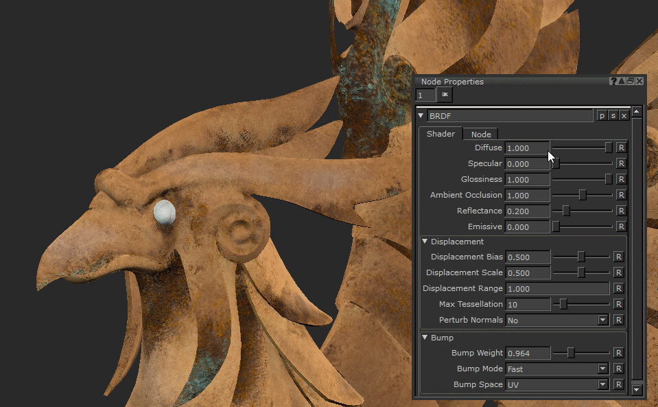 BRDF (Shader Network) Node
