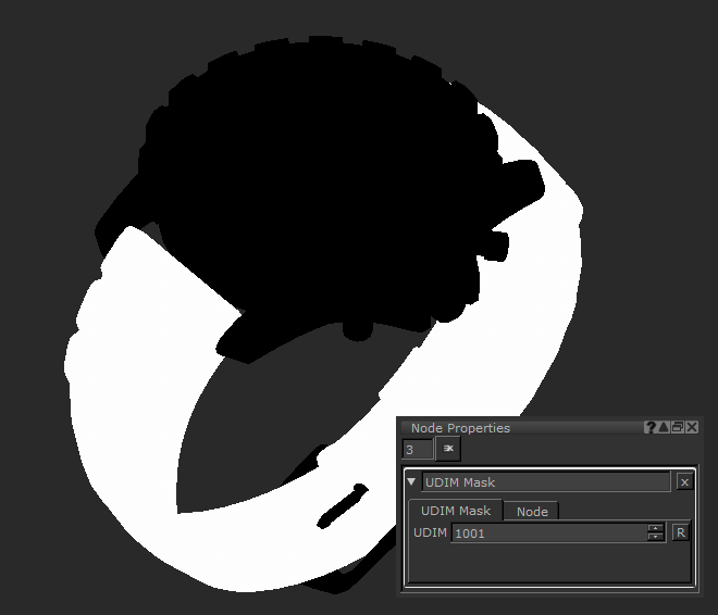 UDIM Mask Node