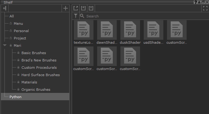 Run Custom Python Scripts Directly from Shelves