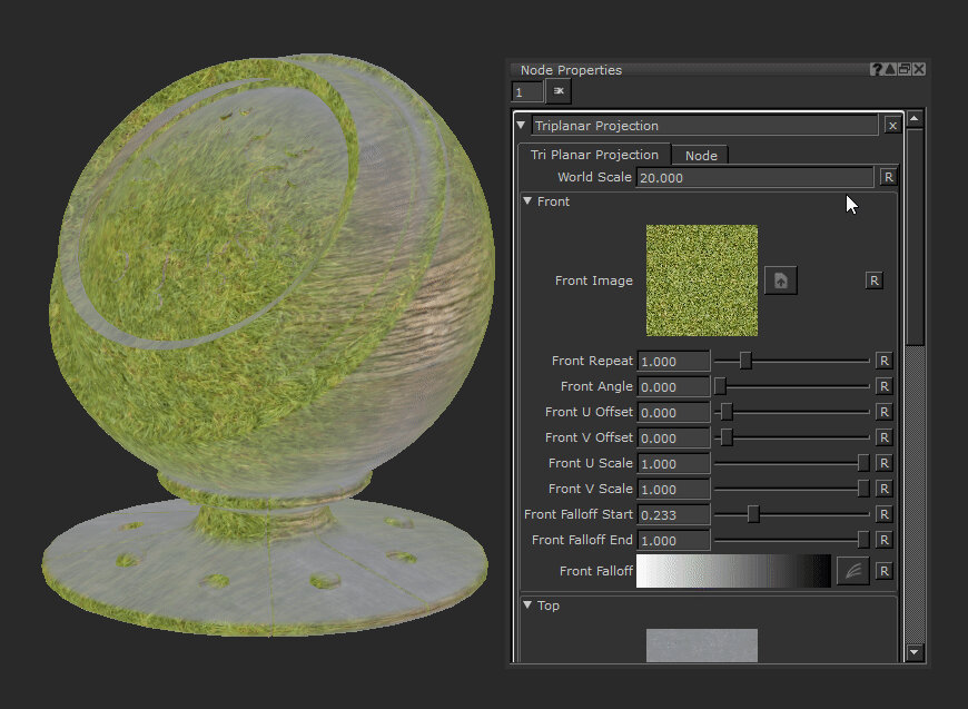Triplanar Projection Node
