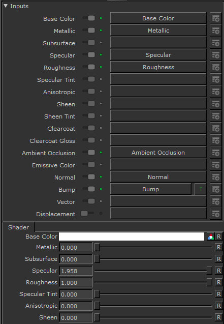 Setting Shader Details