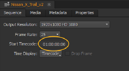 Adjusting Timecodes