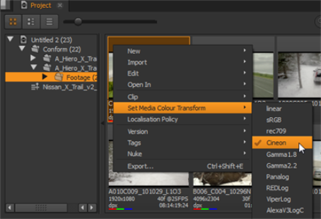 Working with Colorspaces