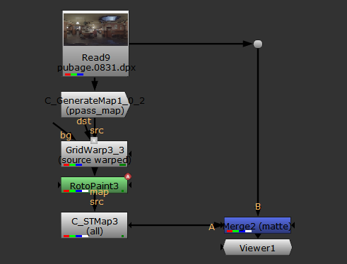 Re-applying Corrections to a Warp