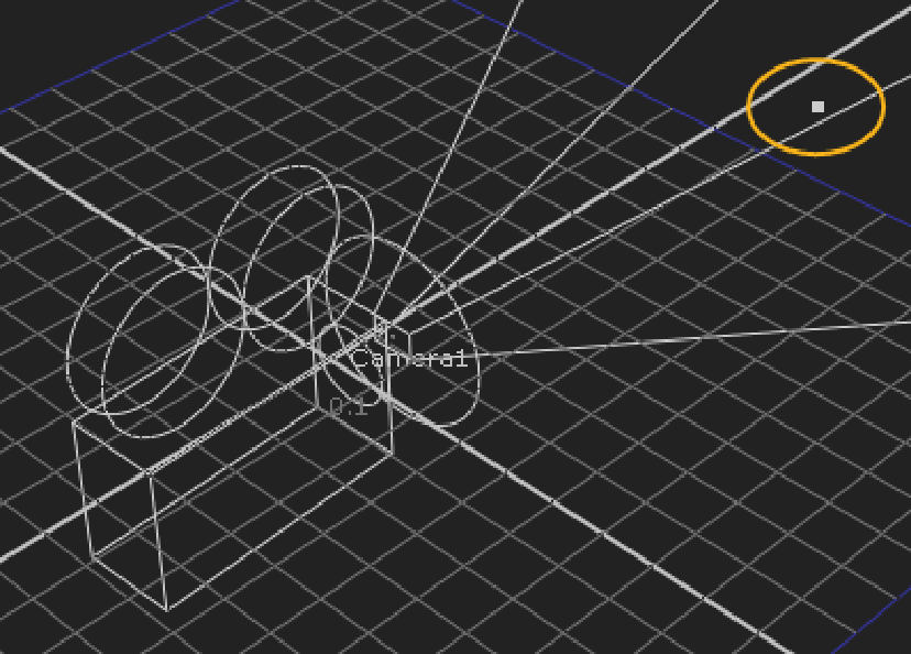 Locating a 3D Point from an Animated Camera