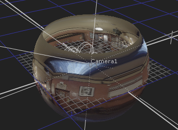 Spherical Projection with RayRender