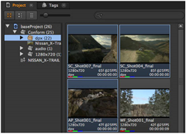 Loading a Hiero Project in HieroPlayer