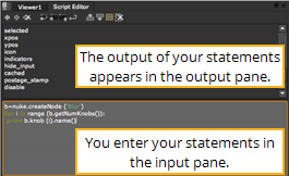 Using the Script Editor