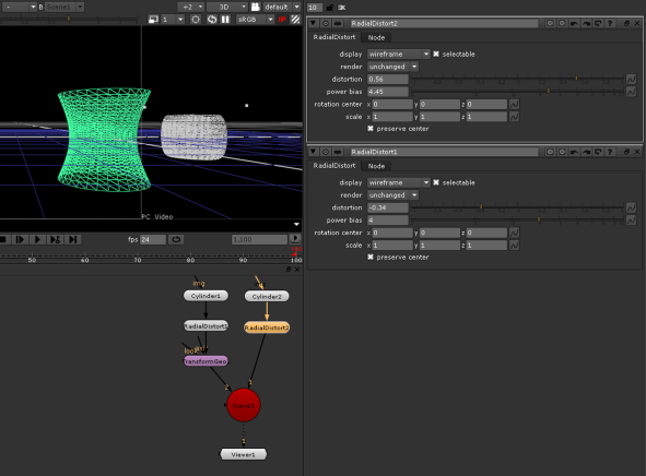 Modifying Objects Using A Distortion Function